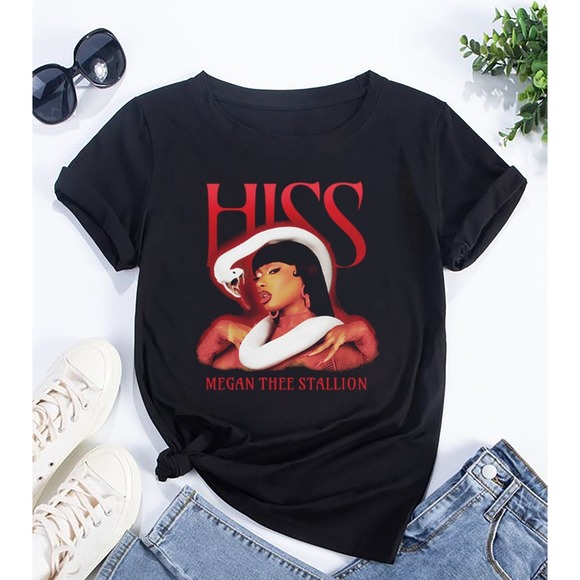 Shirts | Megan Thee Stallion Hiss Album Shirt Megan Thee Stallion Tour ...